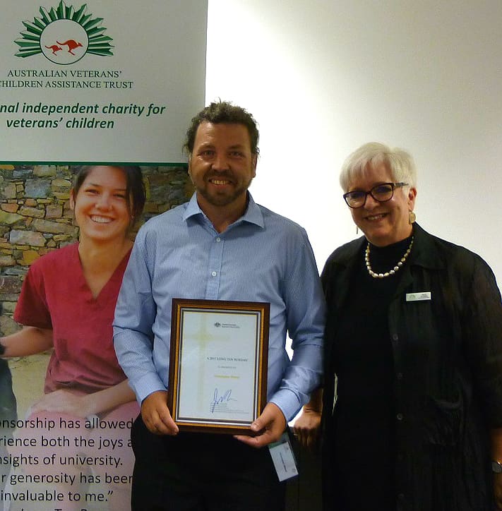 Chris Wheat - Father, Carer & Scholar | Australian Veterans' Children ...